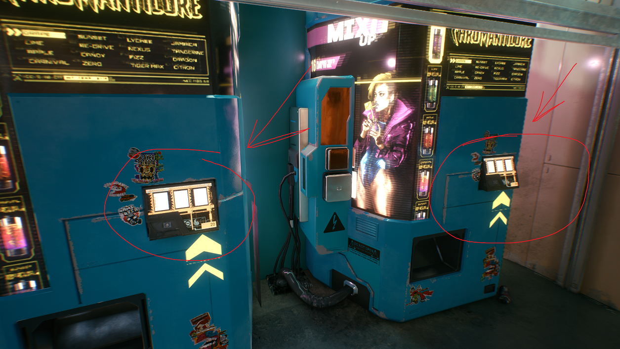 High-Res Vending Machines - Upscaled Textures at Cyberpunk 2077 Nexus ...